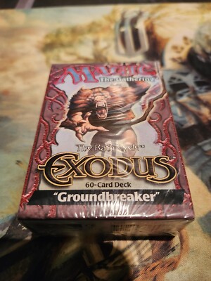 Magic the Gathering Exodus Sealed Groundbreaker Deck | eBay