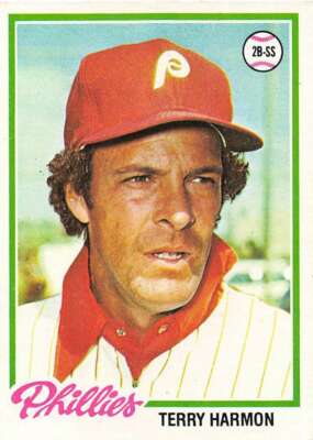 1978 Topps #118 Terry Harmon EX/NM Phillies J2M | eBay