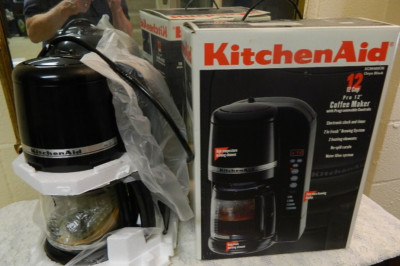 KitchenAid 12-Cup Programmable Coffee Maker with One Touch Brewing NIB ...
