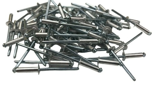 500 x Spreiznieten 4x14 mm Alu / Stahl verzinkt Spreiz Nieten Niete | eBay