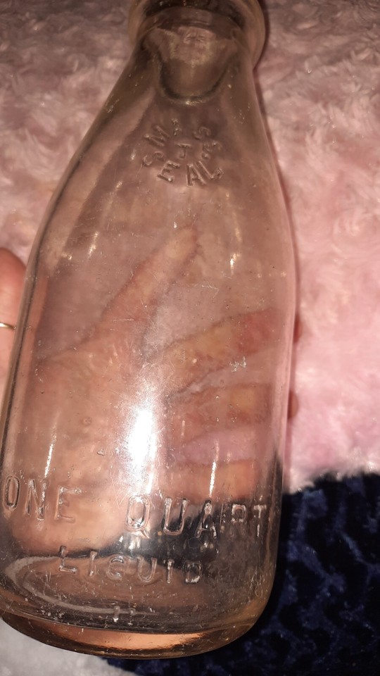 Vintage MA Milk Bottle Quart Walker Gordon dairy laboratory | eBay