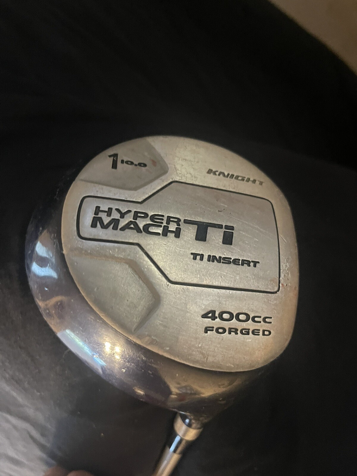 Knight Golf Club Wood Hyper Mach TI Insert 1 RH400cc Forged Driver ...