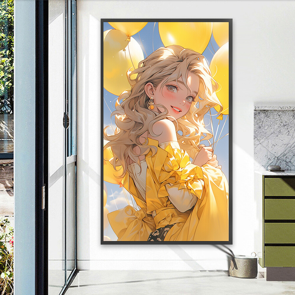 5D DIY Full Square Drill Diamond Painting Character Kit Home Decoration ...