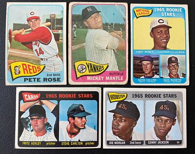 1965 Topps Baseball Complete Set (1-598 Cards) PR-VG/EX (AVG GD+) | eBay