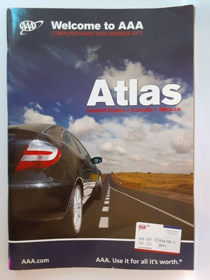 2011 AAA Large Road Atlas - Includes USA, Canada & Mexico Maps | eBay