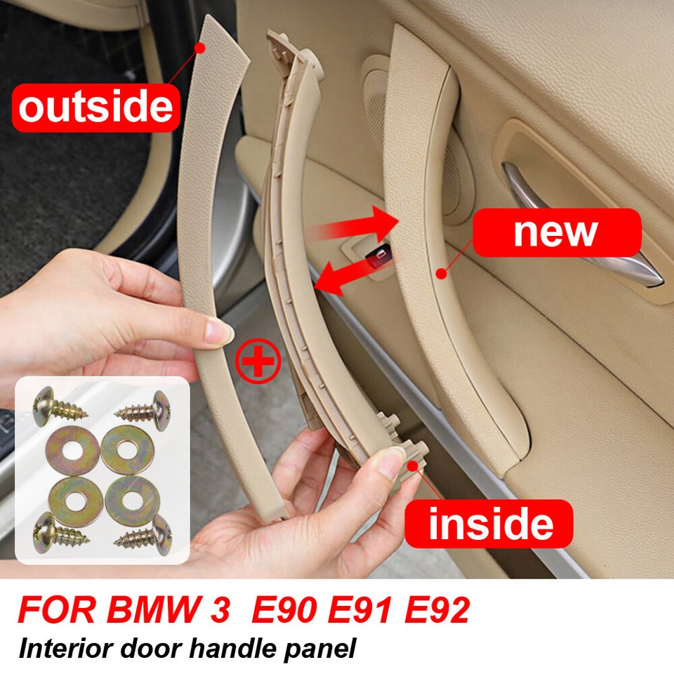 Full Set Interior Door Handles for BMW 3 Series E90 E91 318 320 325 328 ...