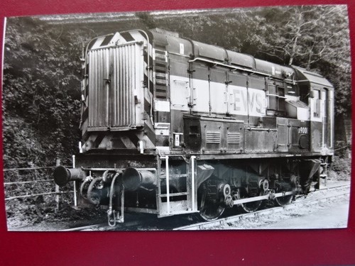 PHOTO CLASS 09 SHUNTER 09001 AT FOWEY HARBOUR EWS LIVERY | eBay