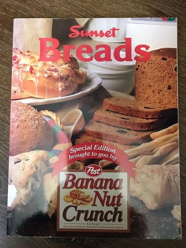 SUNSET BREADS 1995 Cookbook Nostalgia Recipe Baking Cooking Cook Book ...