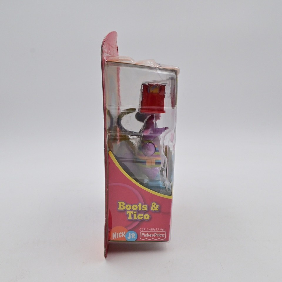 Vintage 2003 Fisher Price Dora The Explorer Boots & Tico Nick Jr Figure ...