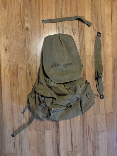 ww2 10th mountain division pack named and dated 1941 wwIi backpack | eBay