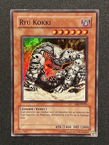 YUGIOH DR2-FR091 - RYU KOKKI - FRENCH VERSION SUPER RARE | eBay