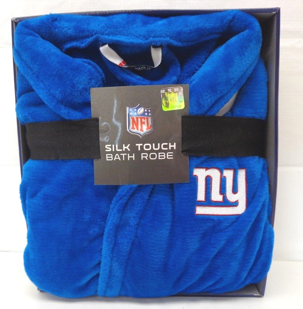 Boxed NFL Silk Touch Bath Robe Men's 26" x 47" | eBay
