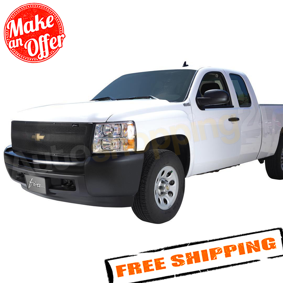 FIA GS901-51 Black Grille Bug Screen for 2019-2023 Chevy Silverado ...