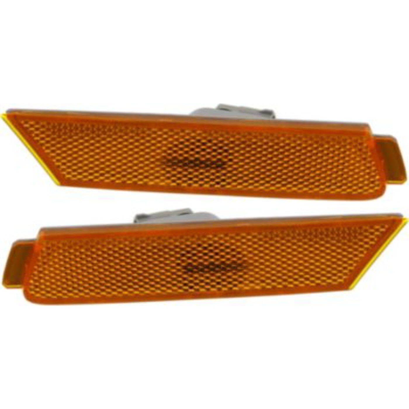 CAPA Side Marker Set For 2010-15 Chevy Camaro Front with Bulb 92246244 ...