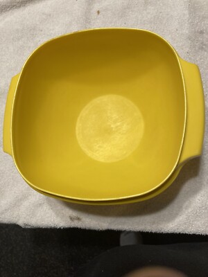 vintage Tupperware yellow bowl 836-15 | eBay