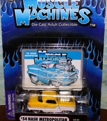 Muscle Machines 54 Nash Metropolitan 1:64 Funline | eBay