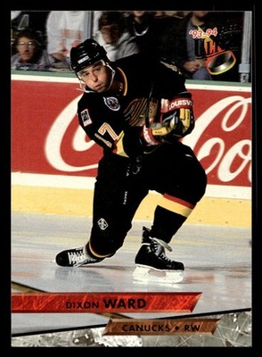 1993 Ultra Dixon Ward #102 Vancouver Canucks | eBay