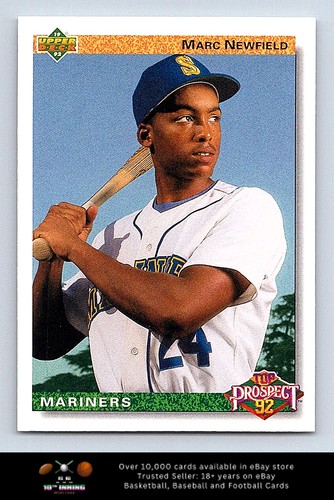 1992 Upper Deck BASEBALL #64 Marc Newfield | eBay