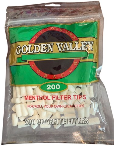 Gold Valley Regular Cigarette Menthol Filter Tips 200ct | eBay