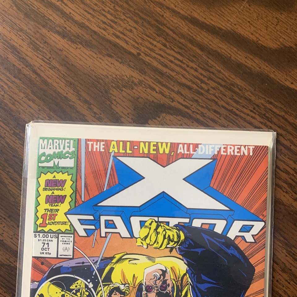 X-Factor #71 All-New All-Different New Team Marvel Comics 1991 | eBay