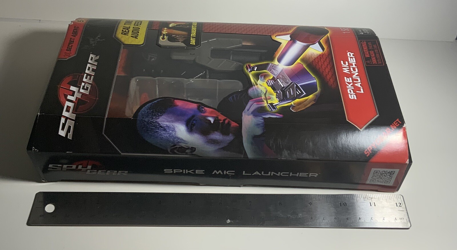 Spy Gear Secret Agent Spike Mic Launcher Dart Transmits Audio Real Time ...