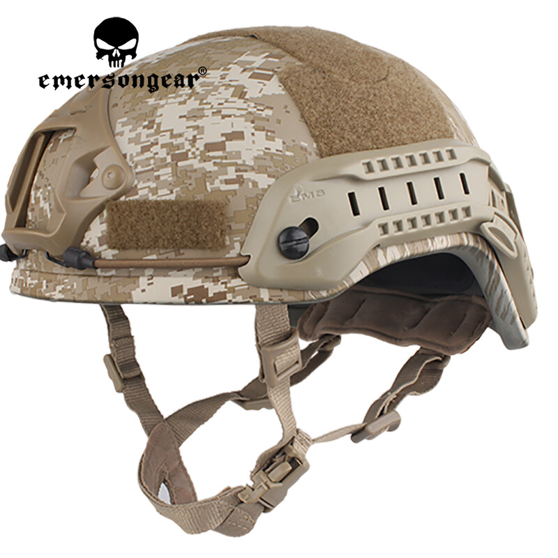 Mich 2001 Element MICH 2001 Helmet With NVG Mount (TAN) Airsoft