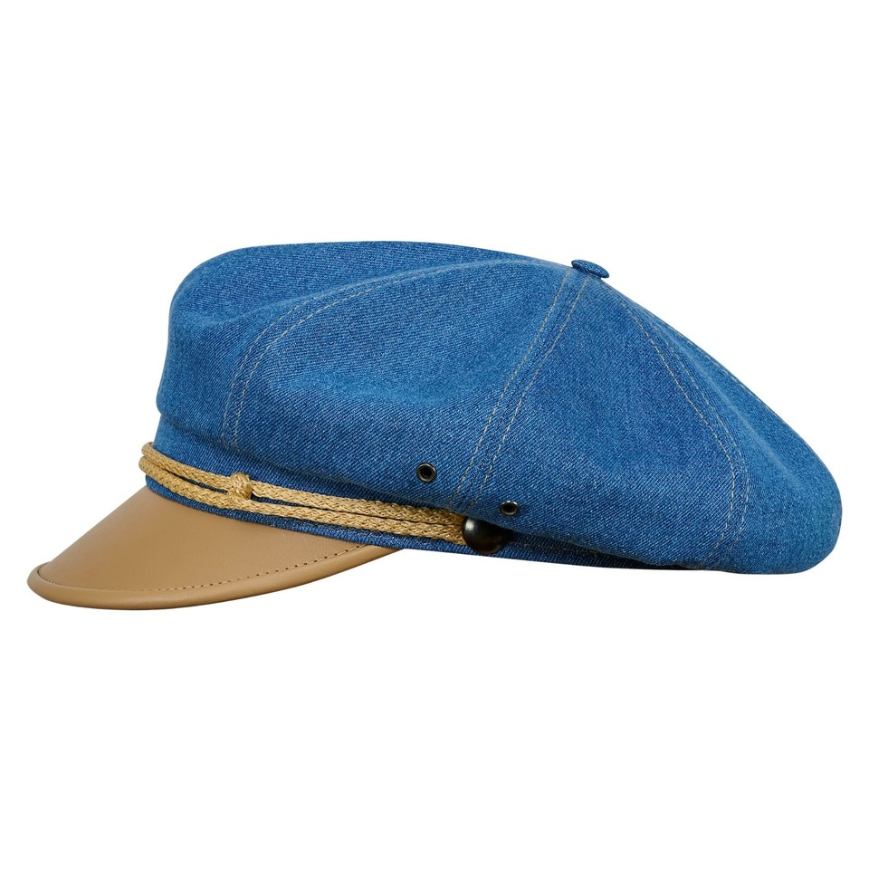 Sterkowski HARLEY Denim Cotton Vintage Motorcyclist Hat Retro Biker ...