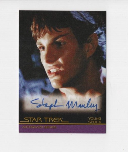 STEPHEN MANLEY 2007 STAR TREK III AUTOGRAPH SERIES RITTENHOUSE YOUNG ...