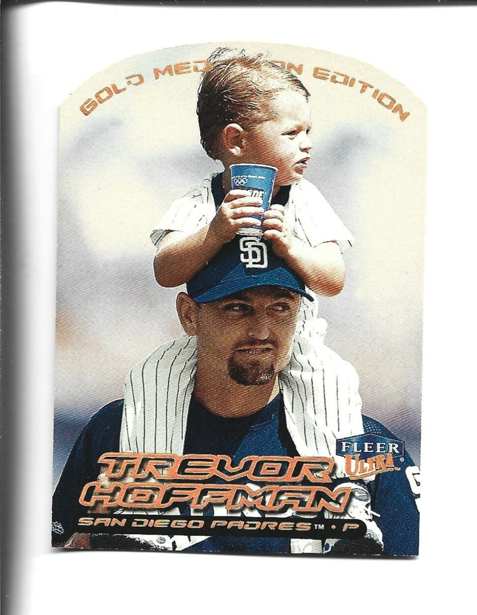 2000 Fleer Ultra Gold Medallion #193G Trevor Hoffman card, San Diego ...