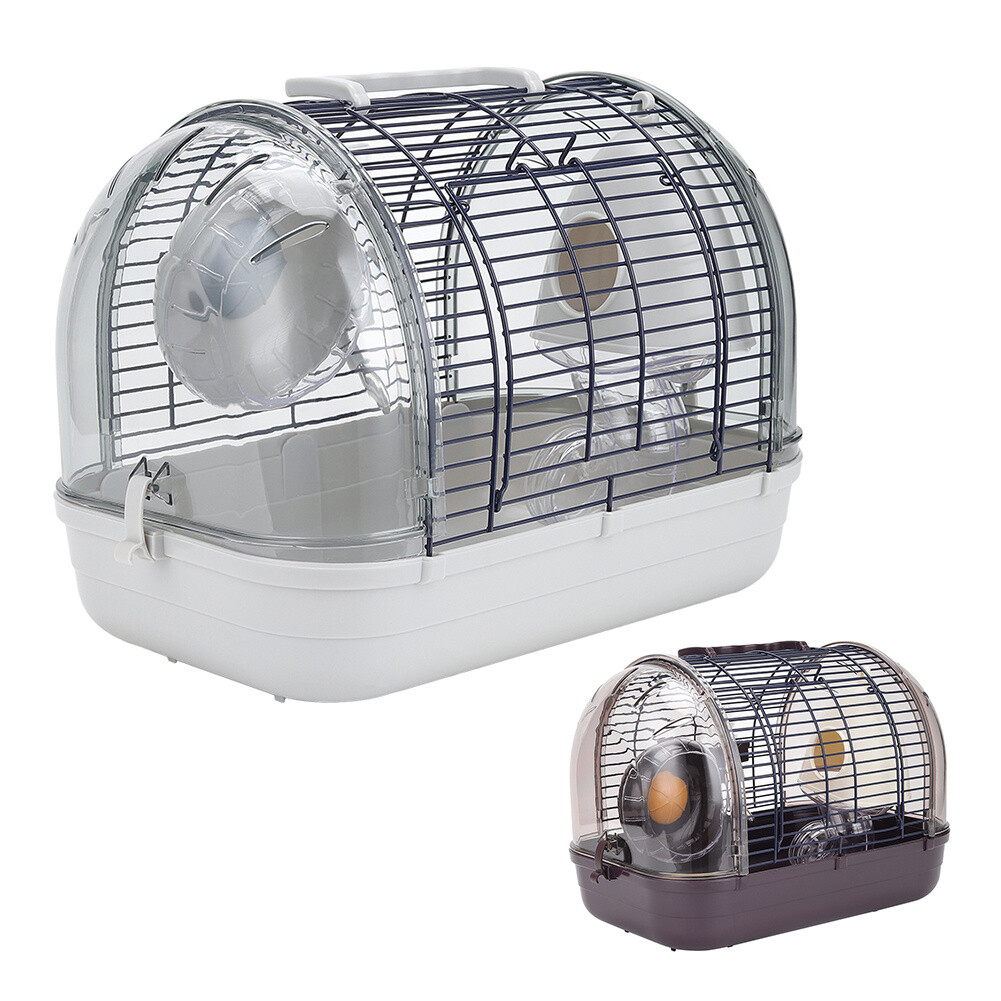 Hamster Gerbil Mouse Small Pet Animal Cage Transparent House Travel ...