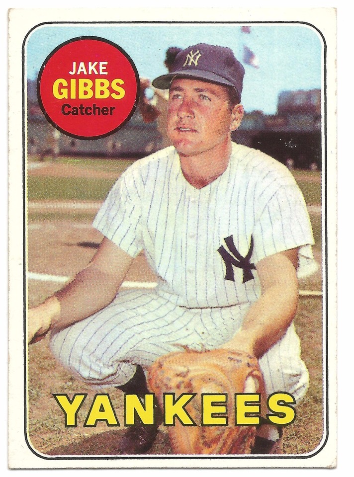 1969 TOPPS JAKE GIBBS #401 VG / EX NEW YORK YANKEES BASEBALL | eBay