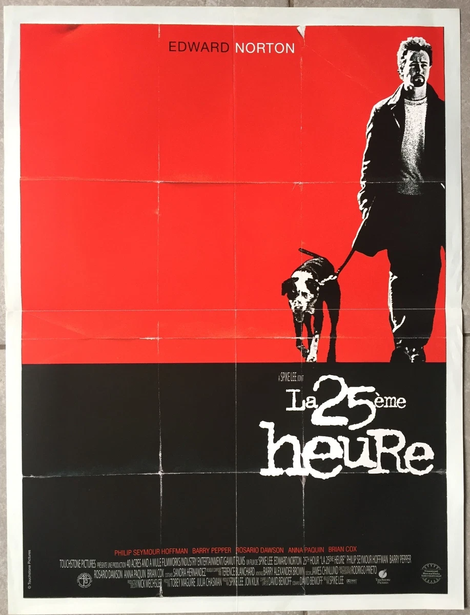 25th Hour Poster