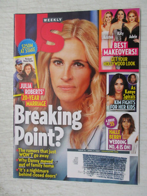 US WEEKLY MAGAZINE APRIL 4, 2022 JULIA ROBERTS AT MARRIAGE BREAKING ...
