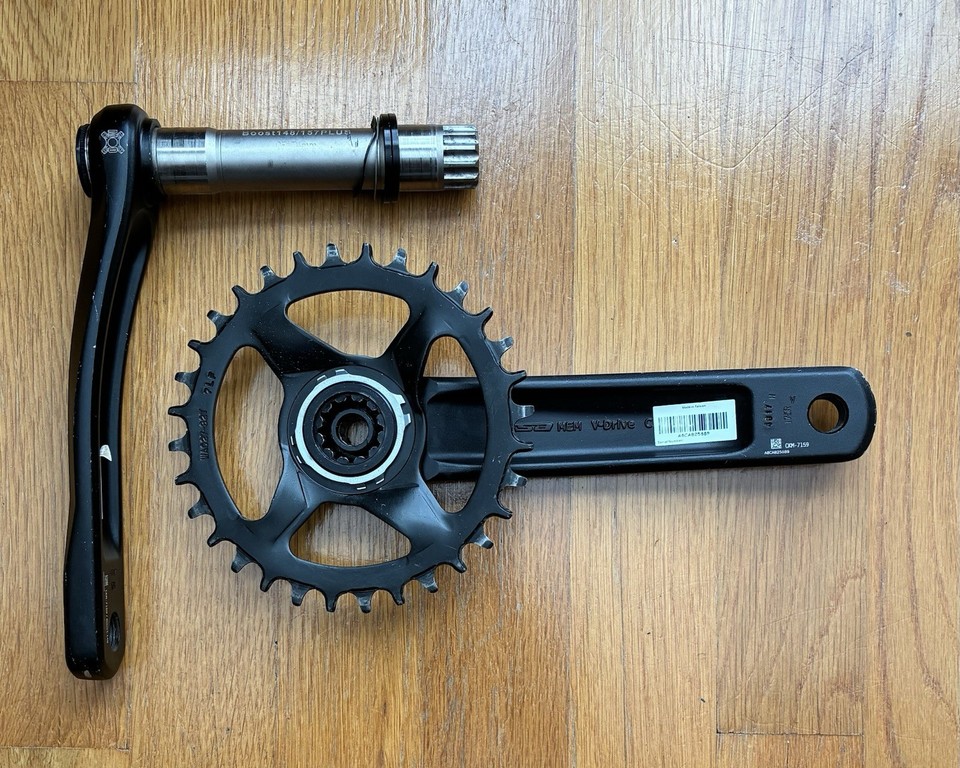 FSA Comet Modular Boost Crankset MegaExo 32T 175 Direct Mount CKM-7159 ...
