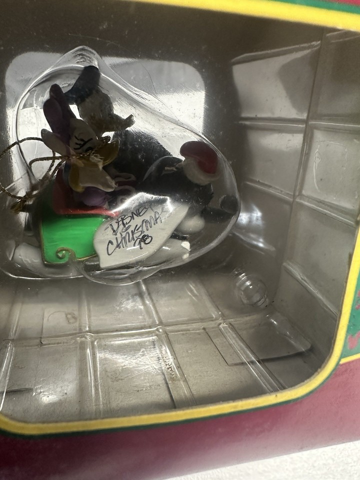 Signed Disney Artist Collection. Christmas Ornament. Dumbo, D Duck ...