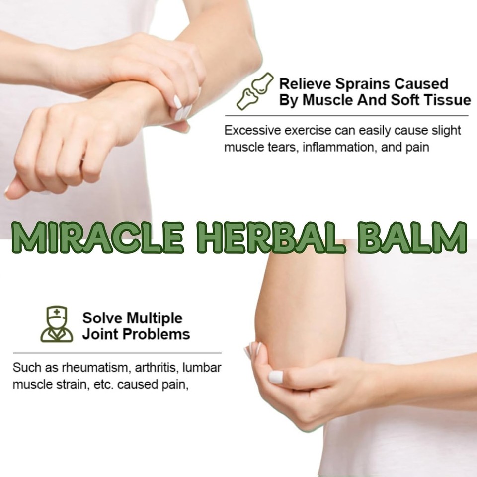 Miracle Balm - Herbal Balm for Skincare - Miracle Bal_m for Legs and ...