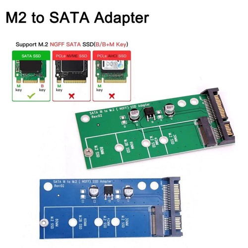 NGFF M.2 Adapter M2 SATA3 Raiser M2 to SATA Adapter to M2 SSD SATA K0X8 ...