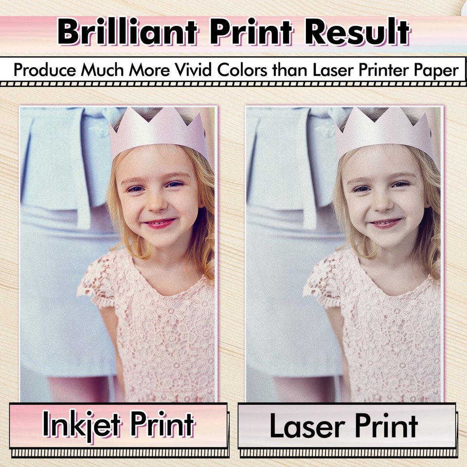 Koala Waterproof Printer Paper 8.5x11 Matte White Inkjet Printable ...