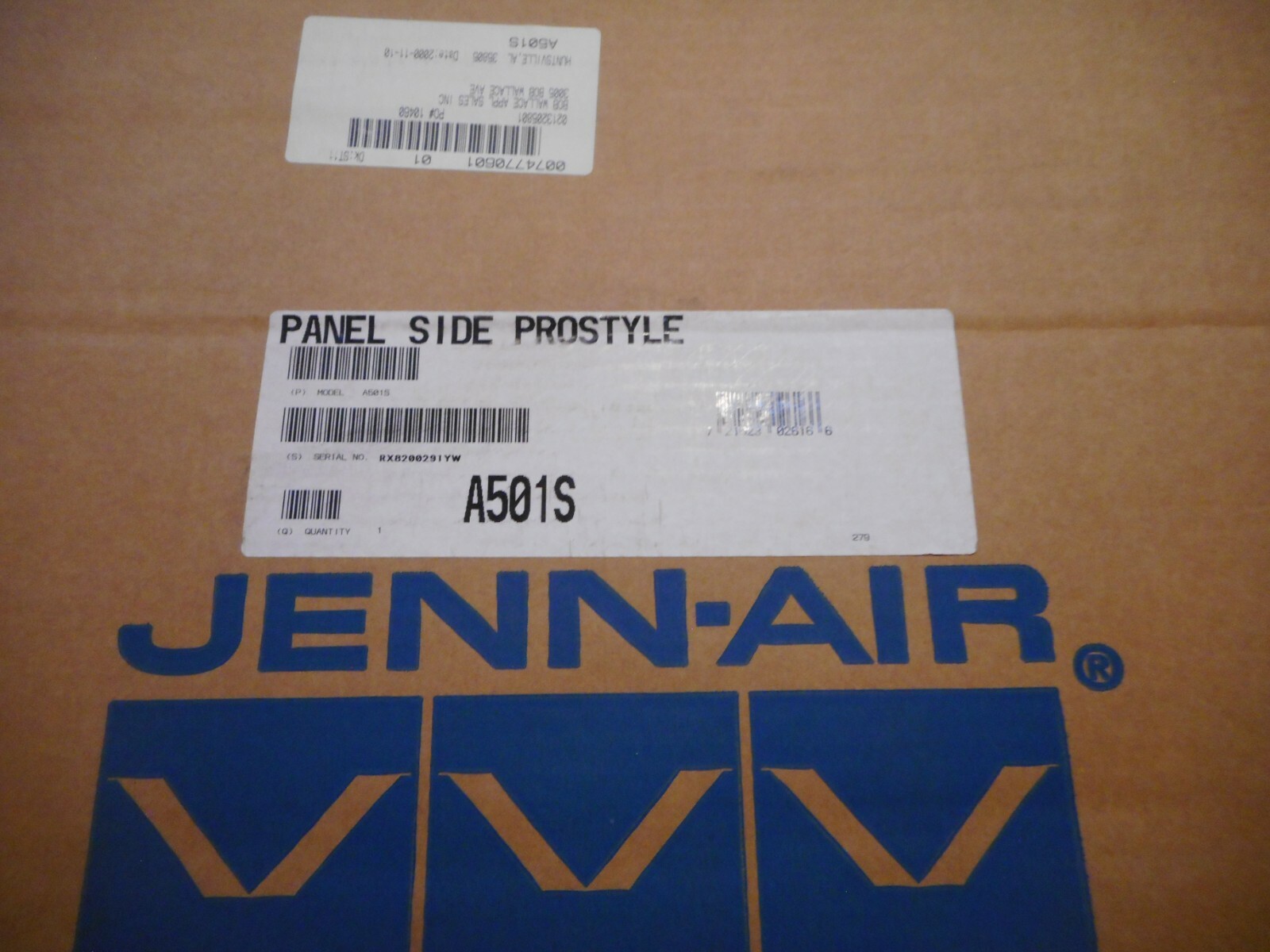 Maytag Jenn-Air Range Side Panel Stainless NEW Shipping Calculated (D ...