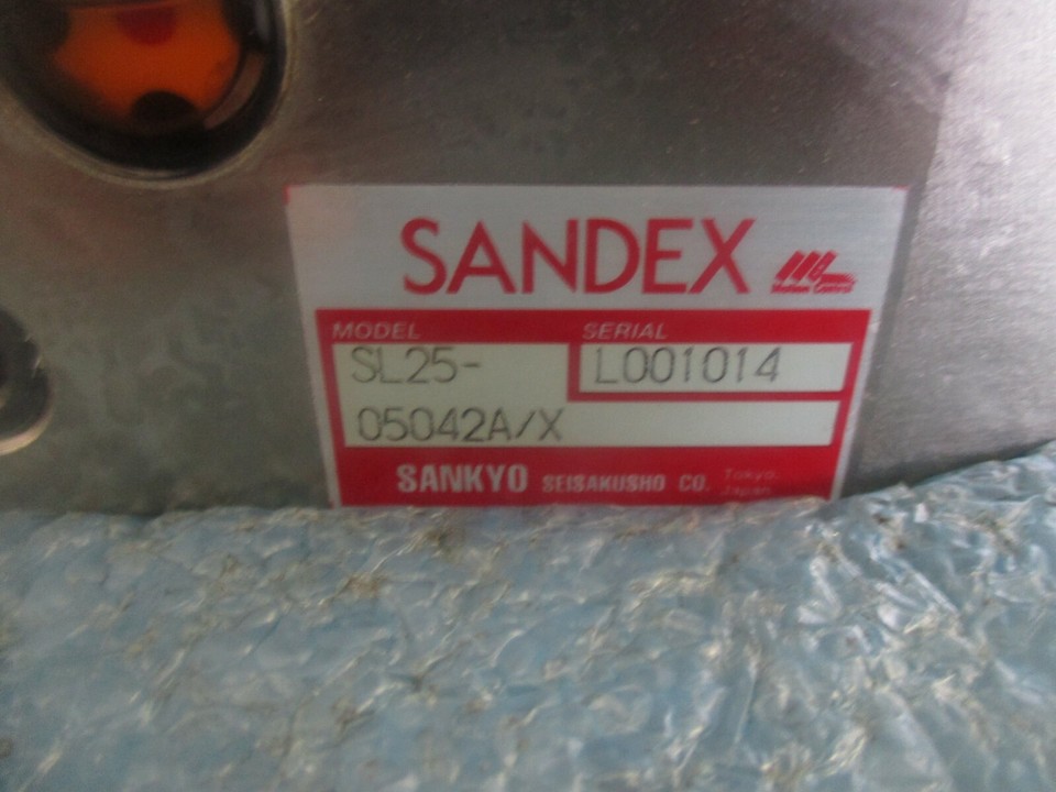 Sandex: SL25-05042A/X Cam Actuated Feeder w/ Oriental Motor FPW425S2-5 ...