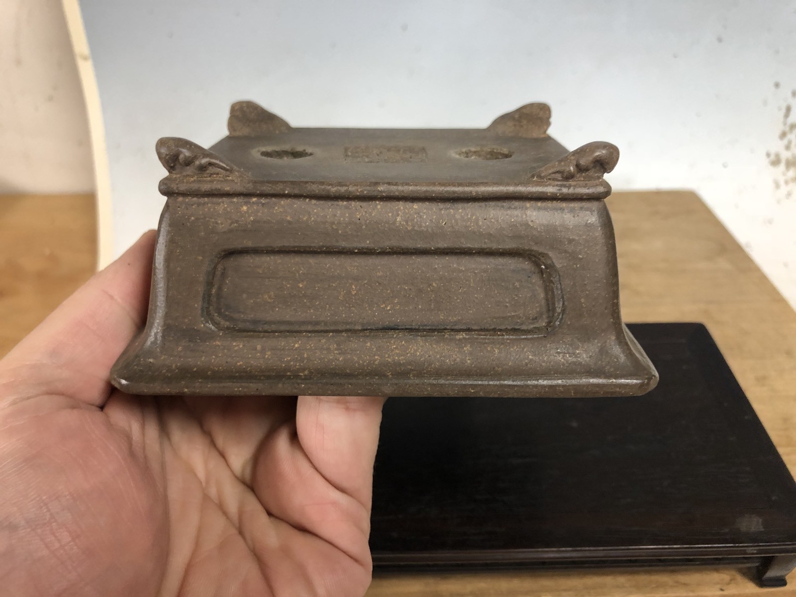 Rare Unglazed Shohin Size Bonsai Tree Pot Made By Buzan 4 3/4” | eBay