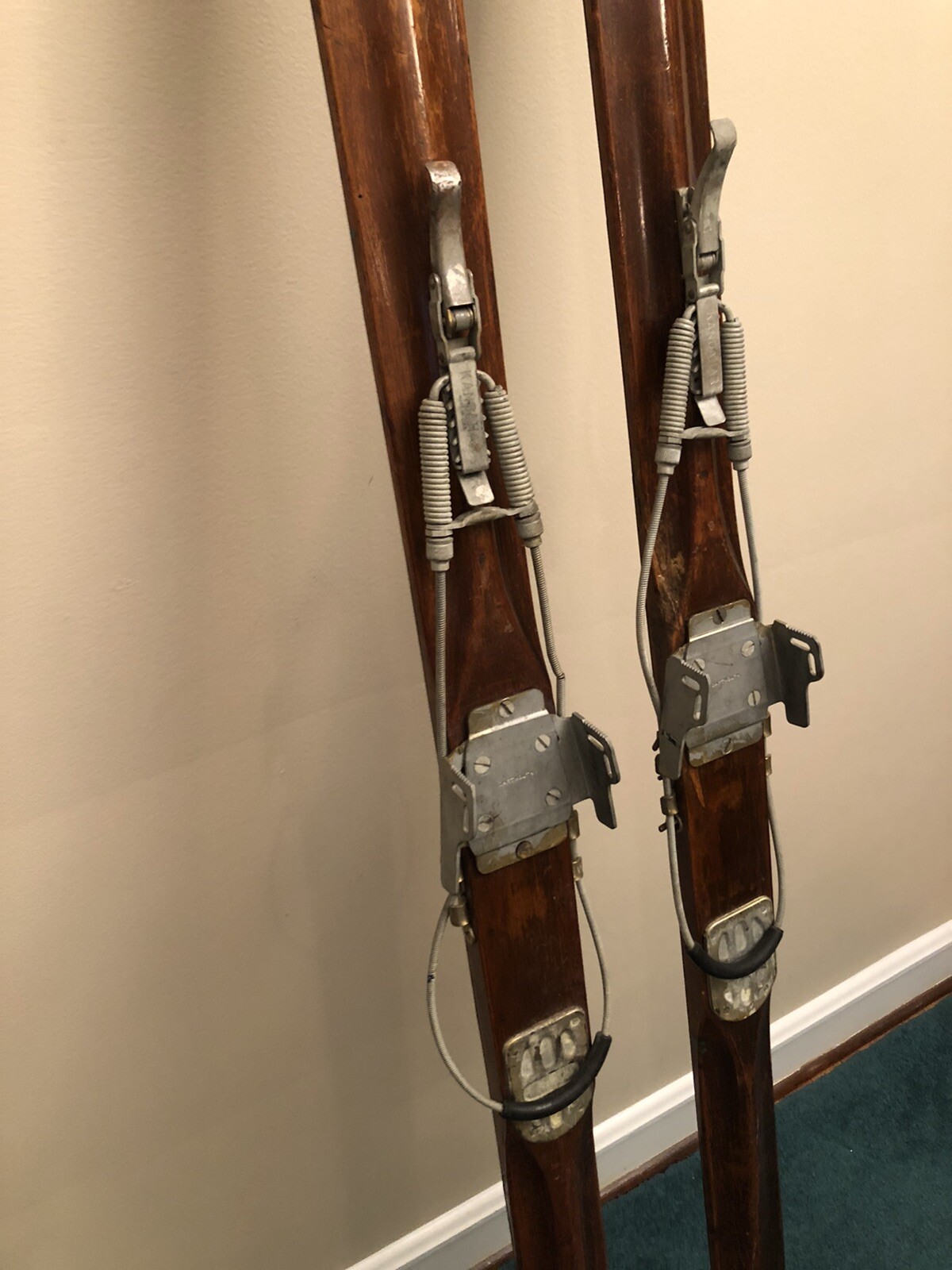 Antique Wooden Skis
