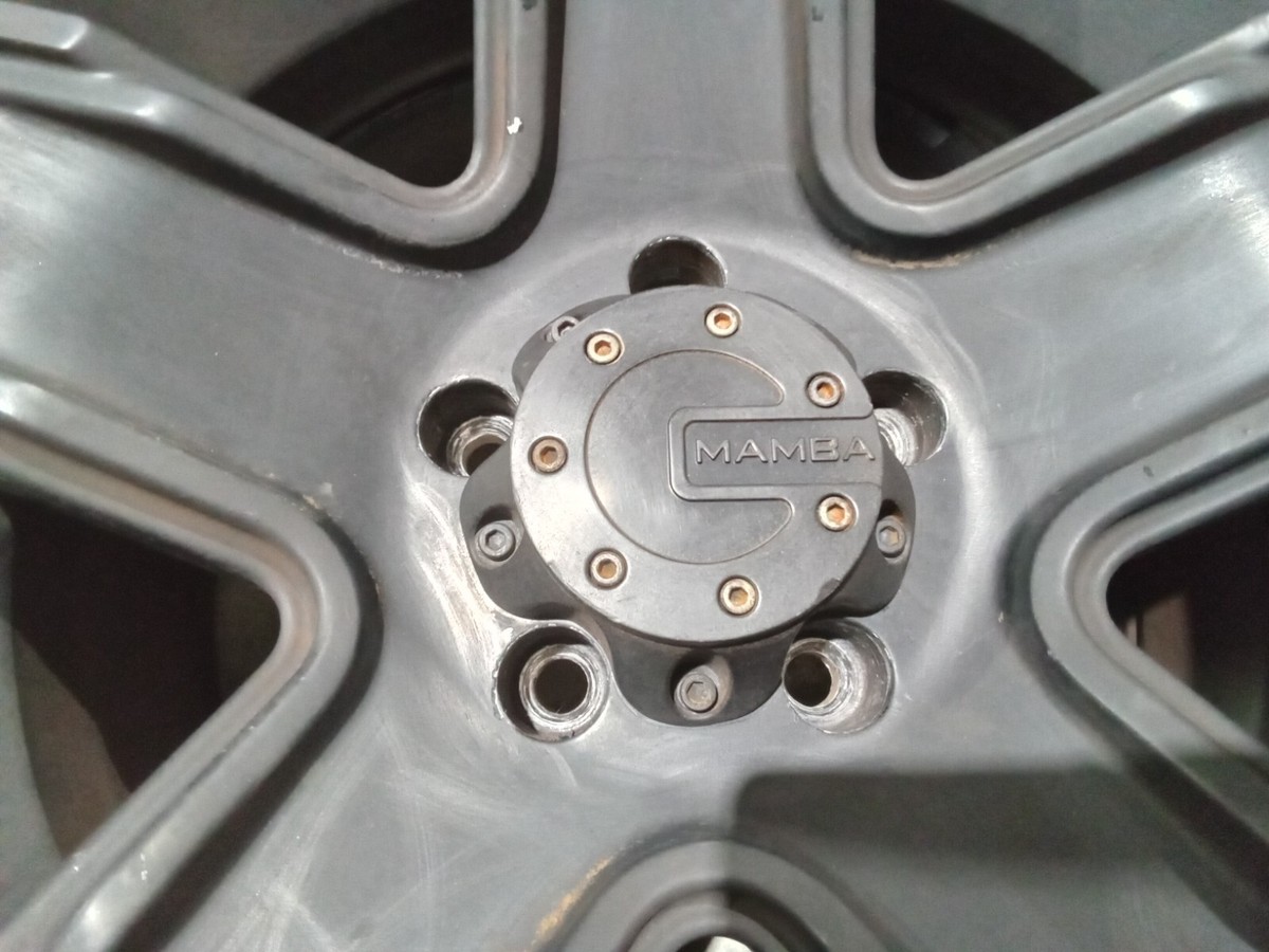 海外輸入ホイール 16X8 MAMBA M13 5X127 et6マットブラックホイール（4個セット） 16X8 MAMBA M13 ...