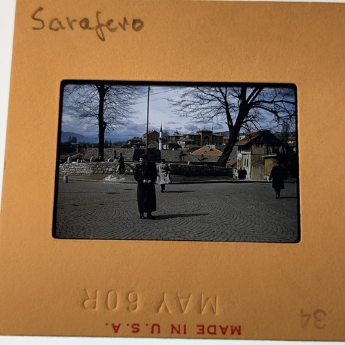 Sarajevo Street Scene 1960 Vintage Balkans Original Photo 35mm slide | eBay