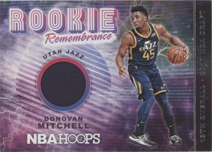 2018-19 Panini NBA Hoops - Rookie Remembrance Donovan Mitchell #RR-DM ...