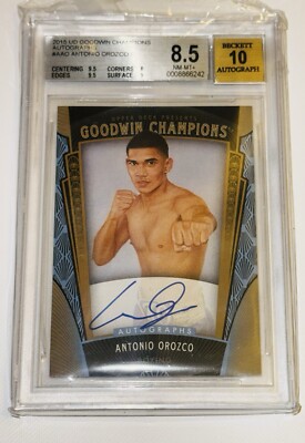 Graded 2015 Upper Deck Goodwin Champions Antonio Orozco Boxing ...
