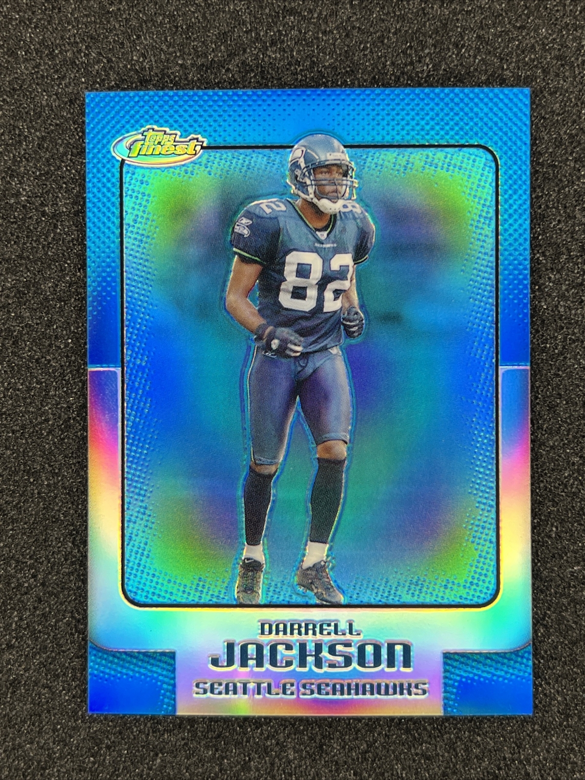 2006 Topps Chrome Darrell Jackson SEAHAWKS Blue Refractor /299 | eBay