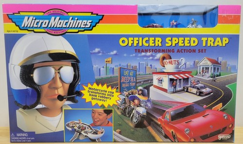 1997 Micro Machines Galoob Officer Speed Trap | eBay
