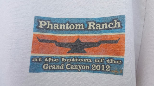 Grand Canyon Phantom Ranch Cotton Short Sleeve Shirt size Small Rafting ...