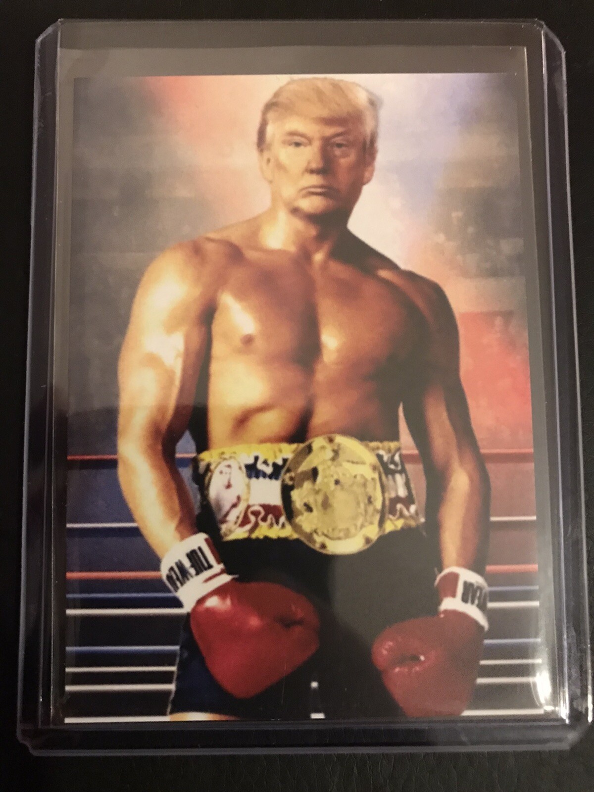 Donald Trump Rocky Balboa Custom ACEO PARODY CARDS Keep America Great ...